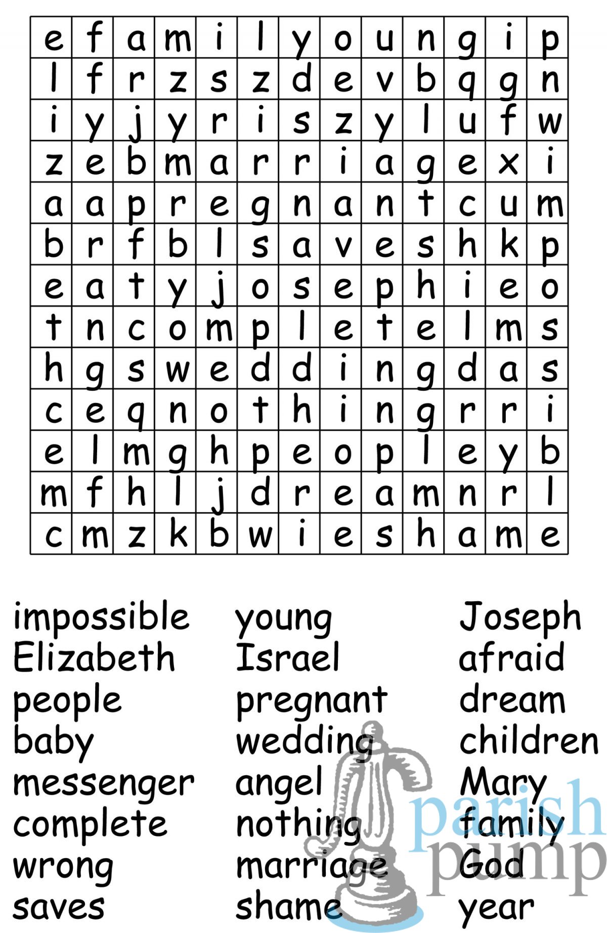 PP BB – Jesus, God’s rescue plan – Wordsearch clues dec17 fr – Parish ...