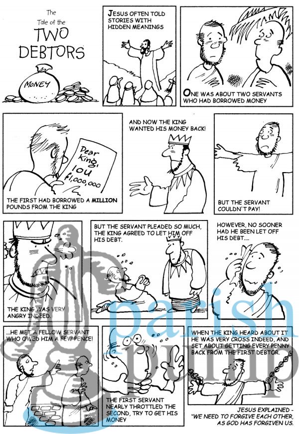 PP Picture Parable – Two Debtors nov17 – Parish Pump Ltd