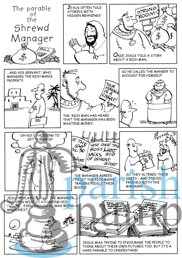 PP Picture Parable – Shrewd Manager feb17td – Parish Pump Ltd