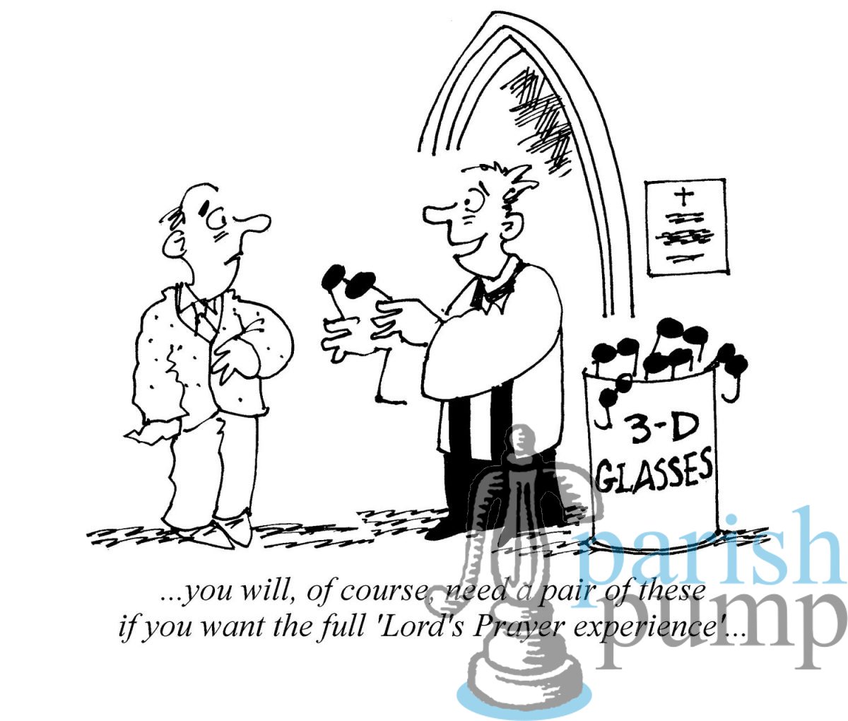 PP Jan16 Cartoon – Lord’s Prayer td – Parish Pump Ltd